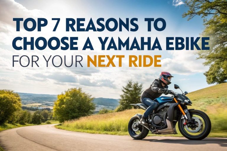 Top 7 Reasons to Choose a Yamaha eBike for Your Next Ride